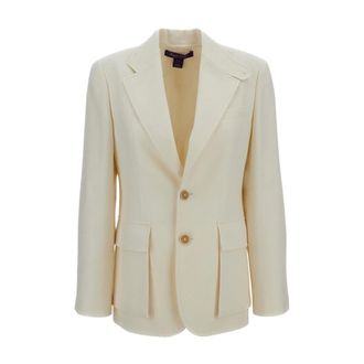 Ralph Lauren Femme, Vestes, Beige, Taille: 36 FR Preston II Blazer