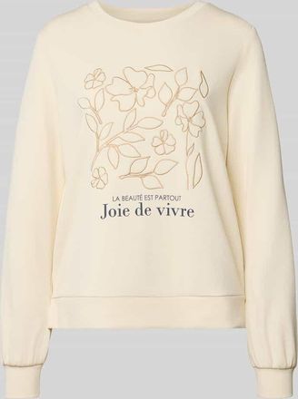 Soyaconcept Sweatshirt mit Label-Print Modell BANU