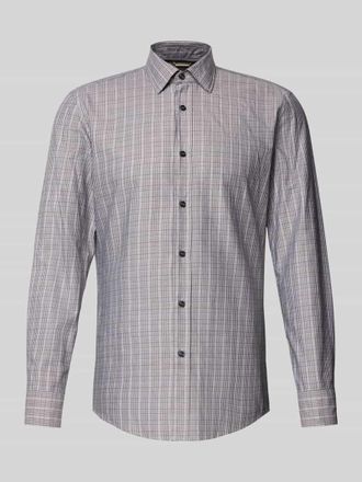 HUGO BOSS Slim Fit Freizeithemd mit Kentkragen Modell HANK