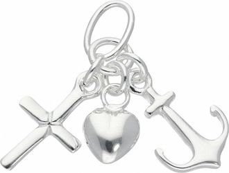 Adelia's Adelias Anhänger Glaube-Liebe-Hoffnung