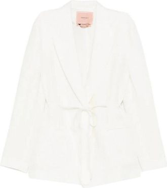 Twinset Veste Casual - Blanc