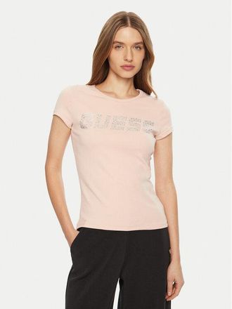 Guess T-Shirt V4BI16 KCIV1 Rosa Regular Fit