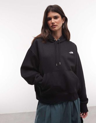 The North Face sweat &agrave; capuche oversize coupe carr&eacute;e Essential Simple Dome noir