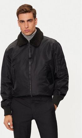 Calvin Klein Jeans Bomberjacke J30J326108 Schwarz Regular Fit