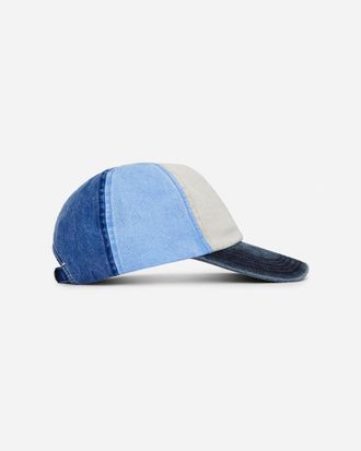 Arket Cap Aus Twill Mit Blockstreifen -Schwarz