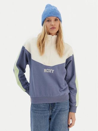 Roxy Sweatshirt ERJFT04860 Blau Relaxed Fit