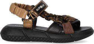 Elena Iachi SANDALE ZEBRA MARRON ELENA IACHI