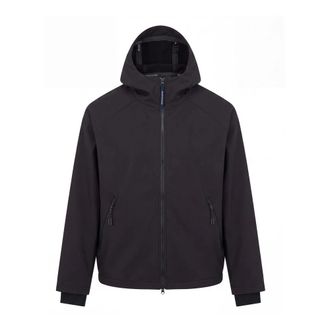 Aquascutum Color Block Badge Jacket - - Sport - Herren - Schwarzk - L