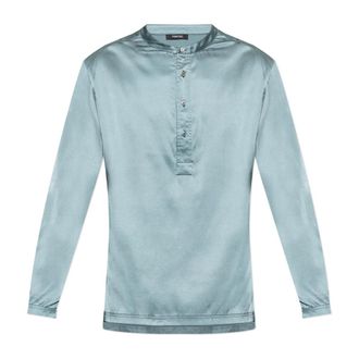 Tom Ford Pyjamaoberteil - - Nightwear & Lounge - Herren - Blau - M