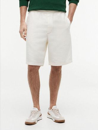 Tommy Hilfiger Short tiss&eacute; structur&eacute; coupe d&eacute;contract&eacute;e