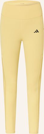 adidas Tights Optime 3-Stripes gelb