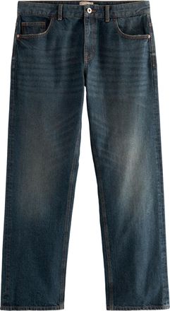 Next Herren Jeans aus Baumwolle im Relaxed-Fit Blau get&ouml;nt W: 36 / L: 33