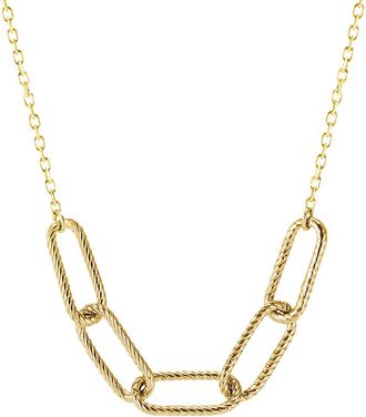 Edenly Halskette Auge des Orients - Pia - 5 Kettenglieder - Gelbgold, 18 Karat