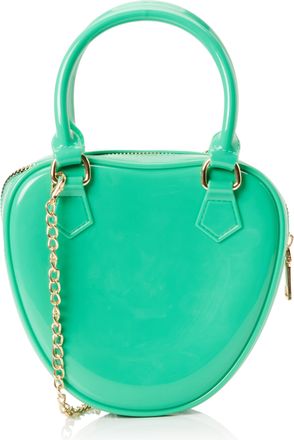 Felipa Womens Damen Handtasche in Kirschenform Clutch, GRÜN