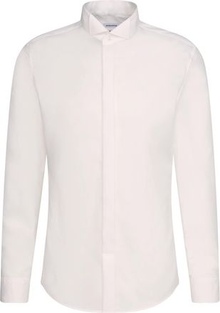 Seidensticker Herren Gala Slim 1/1 Kl&auml;ppchenkragen B&uuml;gelfrei 100% Baumwolle