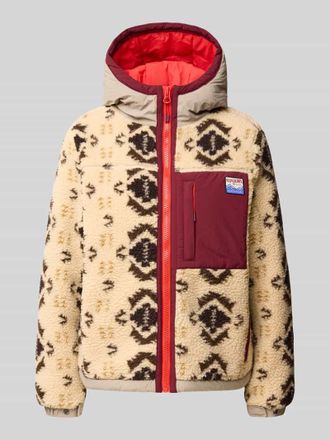 Superdry Regular Fit Fleecejacke mit Kapuze