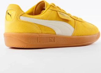 Puma Puma, Femme, Chaussures, Jaune, Taille: 37 EU Palermo Basket