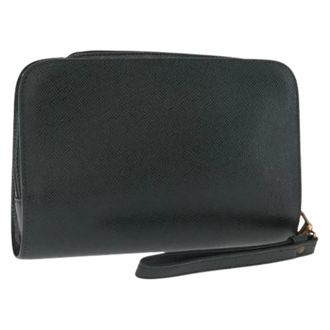 Louis Vuitton Pochette en cuir Pre-owned - Femme - Pre-owned - Vert - Taille: ONE Size