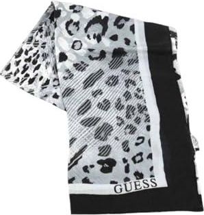 Guess Foulard 130 x 130 BML - Black MULTI One Size, Bml - Black Multi, Taille unique