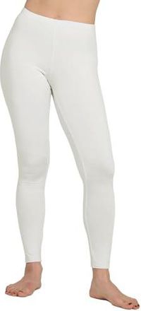 Lapasa Pantalon Thermique Femme Legging Chaud Bas Cale&ccedil;on Long sous-V&ecirc;tements Automne/Hiver Fin & L&eacute;ger L16 Blanc S