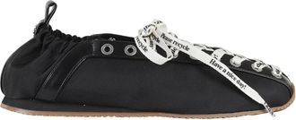 Ganni Femme, Chaussures, Noir, Taille: 40 EU Ballerine de sport &agrave; lacets