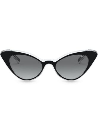 Vogue Eyewear lunettes de soleil &agrave; monture papillon - Noir