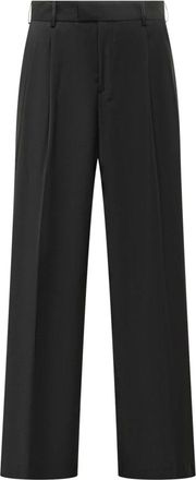 A Paper Kid Homme, Pantalons, Noir, Taille: M Pantalon en Laine Fra&icirc;che