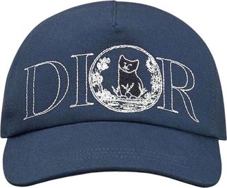 Dior Homme, Accessoires, Bleu, Taille: L Cat Cap