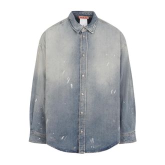 Acne Studios Herren, Shirts, Blau, XLGröße