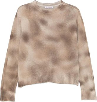 Liska Pullover mit Spray-Effekt - Nude