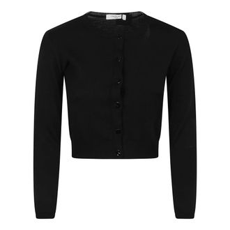 Charlott Schwarze Wolljacke f&uuml;r Frauen - - Knitwear - Damen - Schwarzk - L