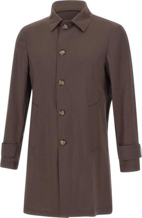 Barba Homme, Manteaux, Brun, Taille: S Bristol Trench Coat