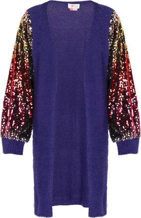 Izia Strickjacke Damen violett