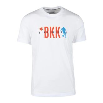 Dirk Bikkembergs Slim-Fit T-Shirt mit Rippb&uuml;ndchen - - Tops - Herren - Wei&szlig; - S