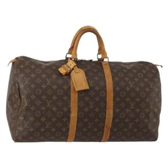 Louis Vuitton Pre-owned Keepall 55 Boston Bag - - Pre-owned - Damen - Braun - ONE SIZE