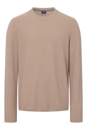 Joop Rundhalspullover Hajon mit Strukturmuster