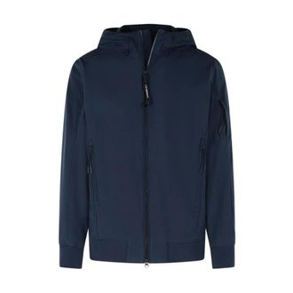 C.P. Company Total Eclipse Shell-r Kapuzenjacke mit Linsen-Detail - - Jackets - Herren - Blau - S