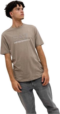 Emporio Armani Homme, Tops, Brun, Taille: S 7M001308 T-Shirt
