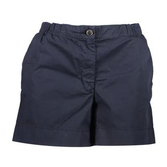 Tommy Hilfiger Femme, Shorts, Bleu, Taille: 38 FR Short Bleu Femme avec Taille &Eacute;lastique