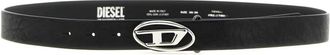 Diesel Homme, Accessoires, Noir, Taille: 105 CM B-1dr-Layer Hammered Leather Belt