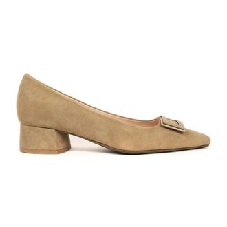 Sergio Moretti Klassische Beige Pumps mit mittlerem Absatz - - Shoes - Damen - Beige - 40 EU