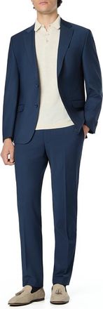 Daniel Hechter Herren Anzug blau meliert