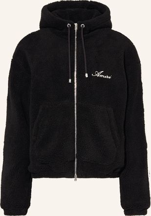 Amiri Amiri Teddyfell-Jacke Bones schwarz