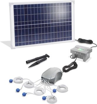 Esotec Solar Teichbel&uuml;fter-SET 25/600 POWER 5 mit LiFePo4 Akku-Speicher 101877