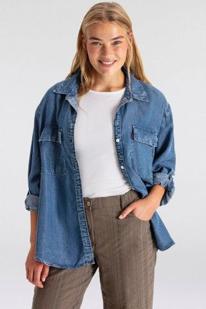 Levi's Plus Jeansbluse DOREEN UTILITY mit Taschen