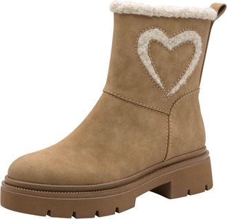 Marco Tozzi Marco Tozzi Damen 2-26447-45 Stiefelette, Beige, 39 EU