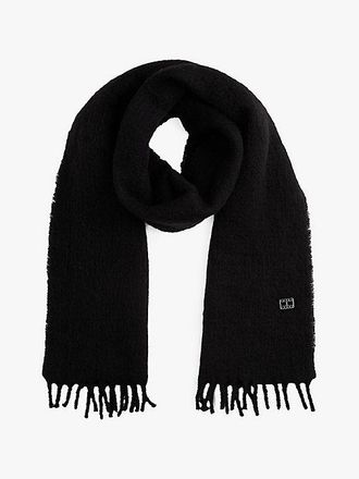 Tommy Hilfiger Écharpe Heritage en laine mélangée à plaque