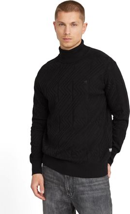 G-Star Zig-zag Structure Turtle Knit