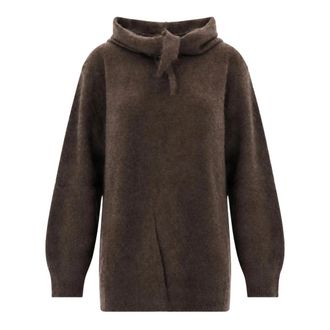 P.A.R.O.S.H. Long Strickware - - Knitwear - Damen - Braun - XS