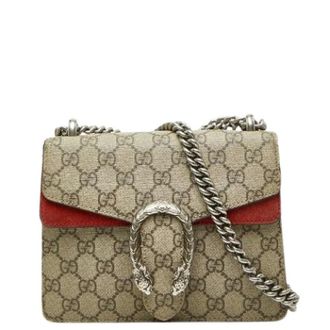 Gucci Sac bandouli&egrave;re en daim Pre-owned - Femme - Pre-owned - Multicolore - Taille: ONE Size
